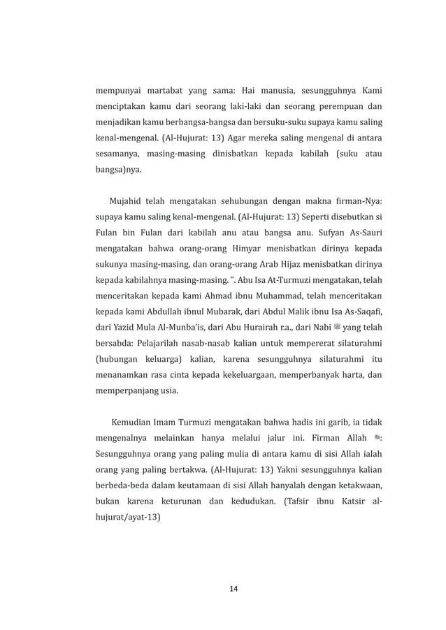 "Jodoh Menurut Prespektif Al-Quran" (Kajian Tasir Ibnu Katsir Surah An-Nur ayat 26 dan 32 dan ...