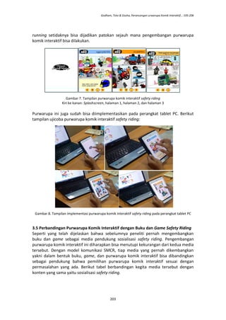 Purwarupa Komik Interaktif Safety Riding Berkonsep Digital Storytelling ...