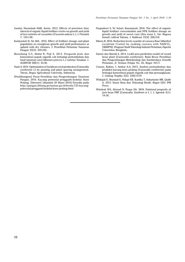 Jack Bean (Canavalia ensiformis L) | PDF