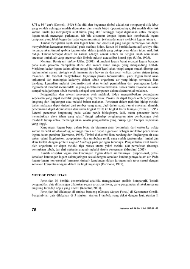 Jurnal logam berat | PDF