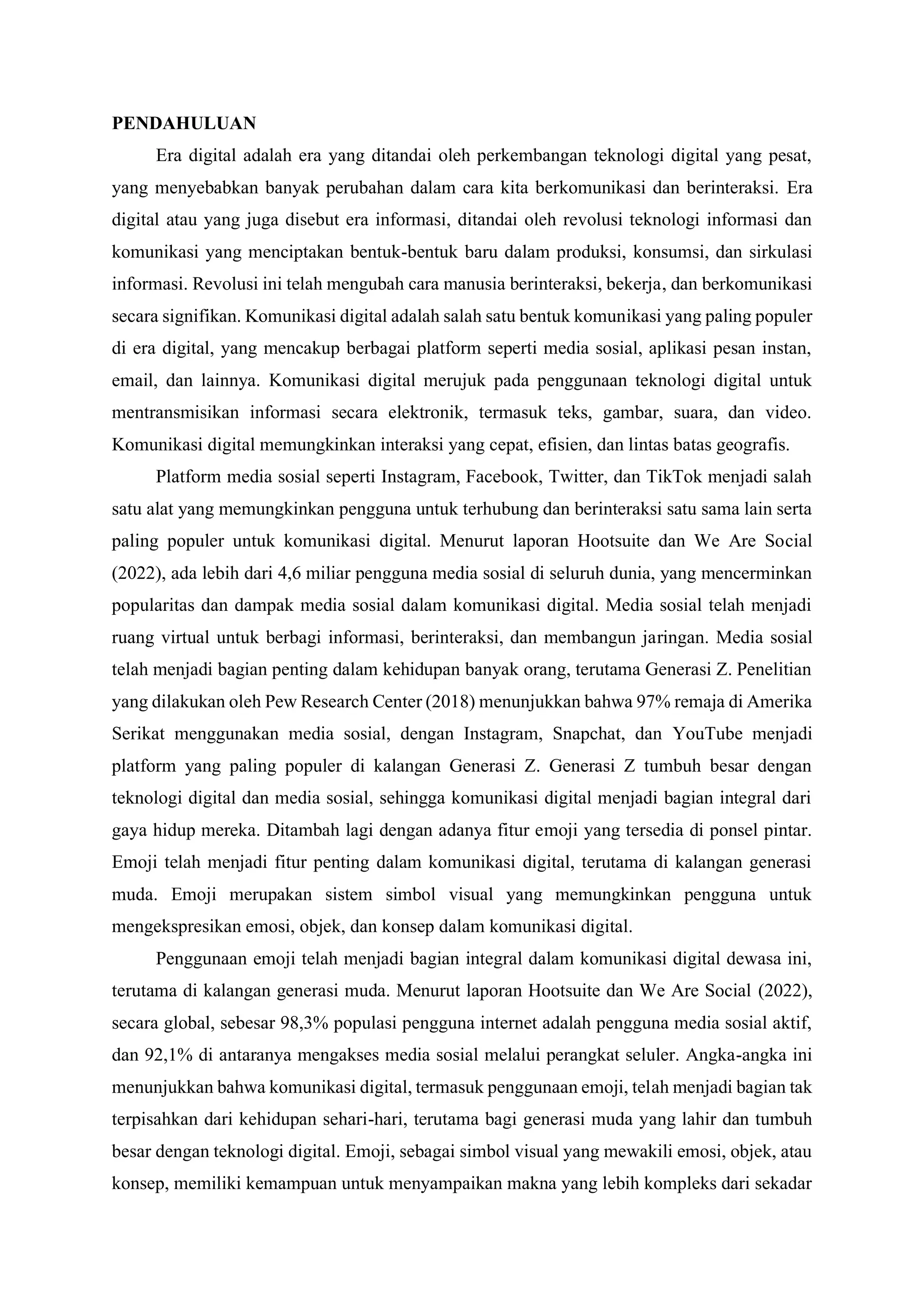 JURNAL MAKNA SIMBOLIK EMOJI DALAM KOMUNIKASI DIGITAL DALAM STUDI KASUS ...