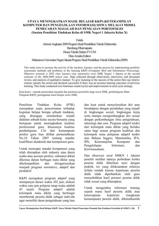 Jurnal metlit dina amalia | DOCX