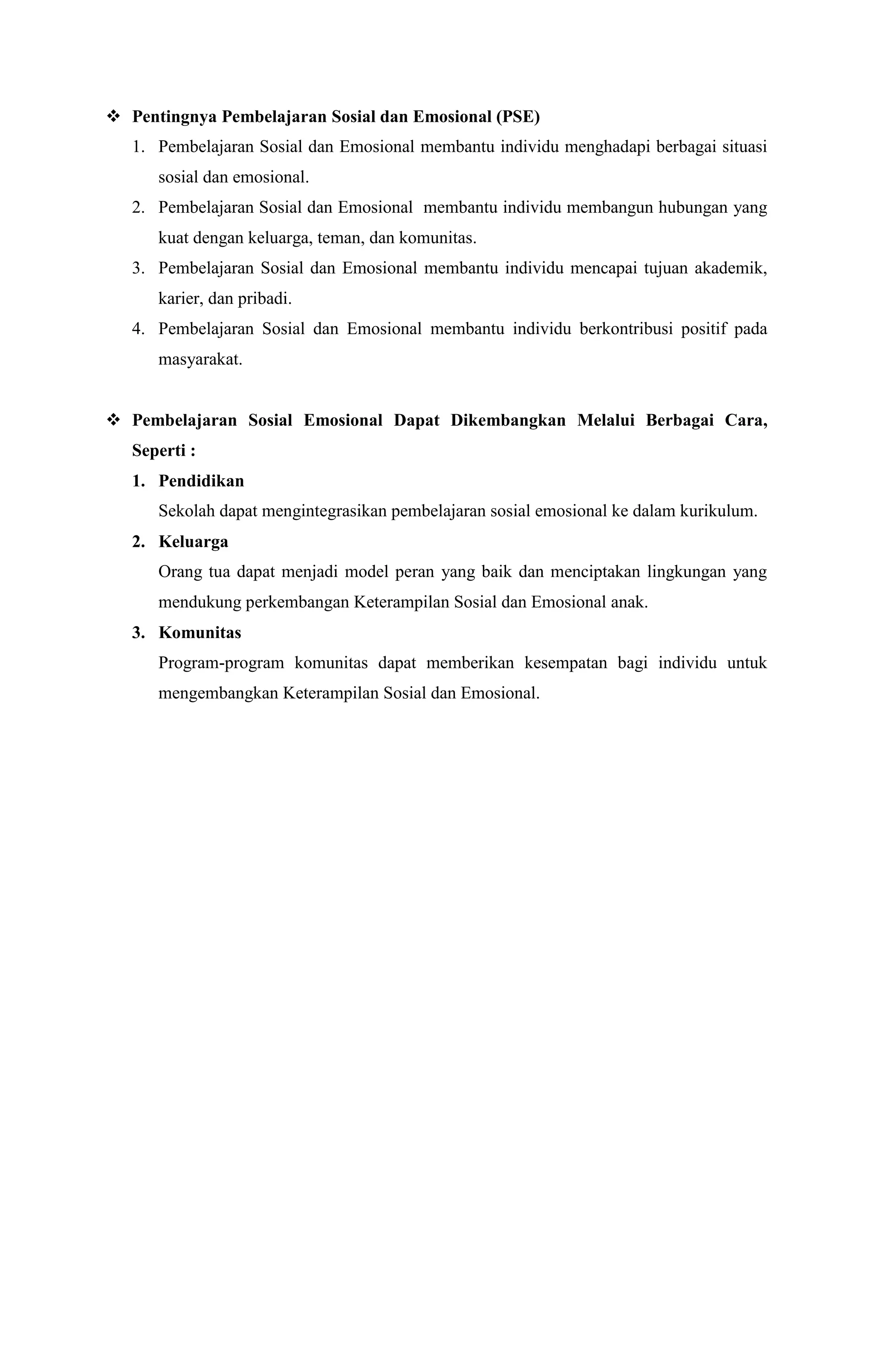 Jurnal Pembelajaranku Modul 2 Pembelajaran Sosial dan Emosional (PSE) | PDF