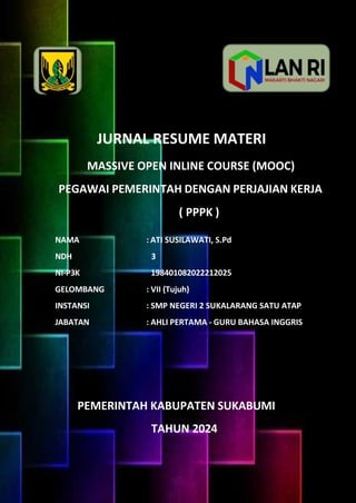 Contoh Jurnal Resume Materi MOOC PPPK .docx