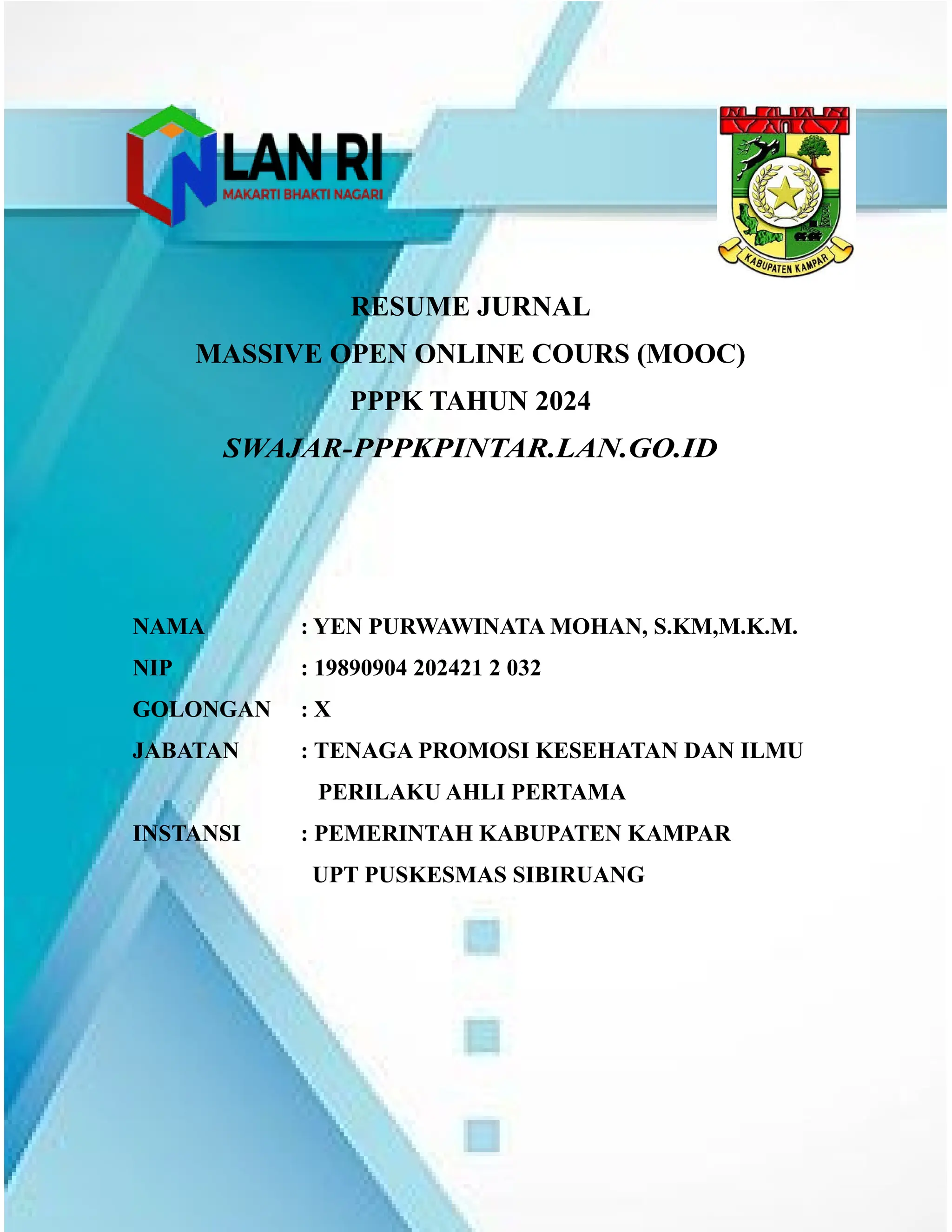 JURNAL MOOC PPPK 2024- YEN PURWAWINATA MOHAN - Copy.docx