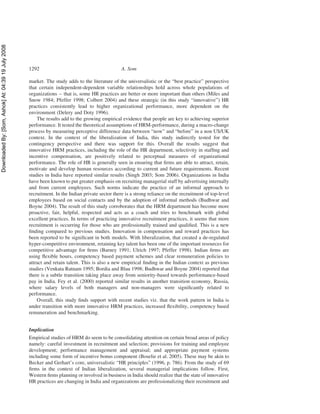 Jurnal msdm internasional | PDF