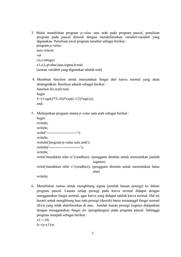 Jurnal p value saru arah (kelompok ganjil) | PDF