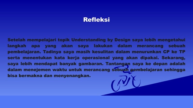 Jurnal Pembelajaranku Topik Understanding by Design.pptx
