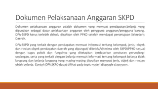 Jurnal Pencatatan Anggaran Akuntansi SKPD.pptx | Free Download