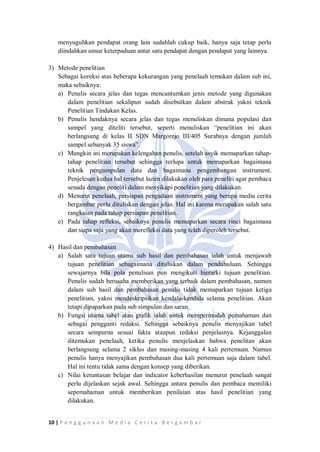 Jurnal Pendidikan_Penggunaan Media Cerita Bergambar | PDF