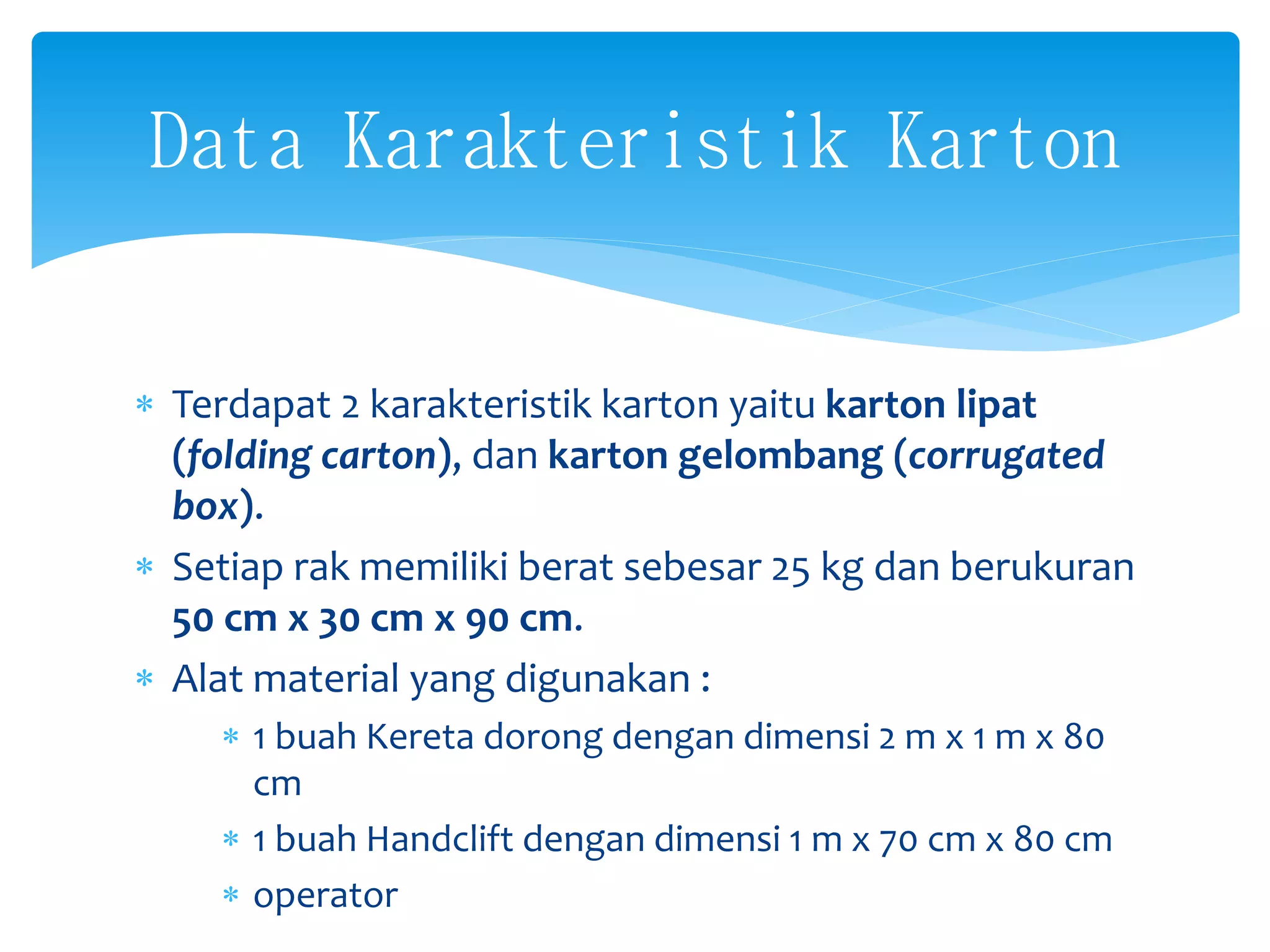 Jurnal peningkatan kapasitas gudang dengan perancangan layout ...