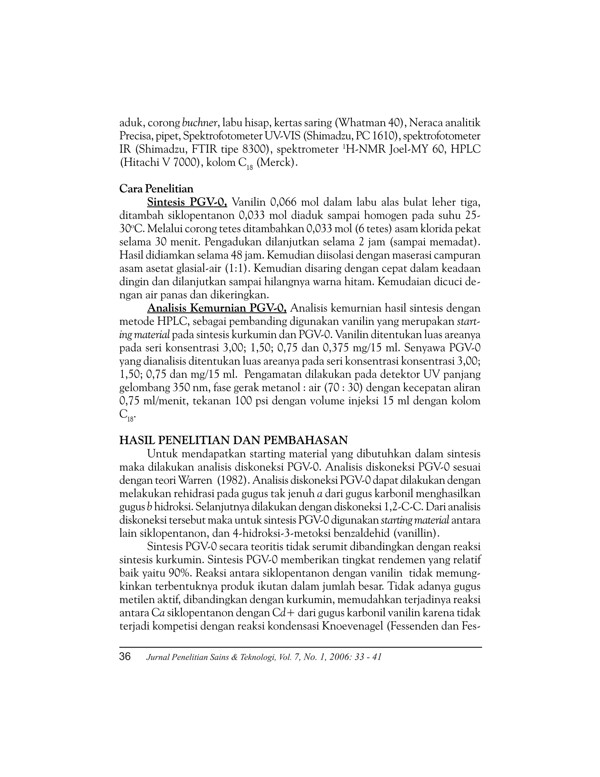 Jurnal penngunaan hplc 2 copy | PDF