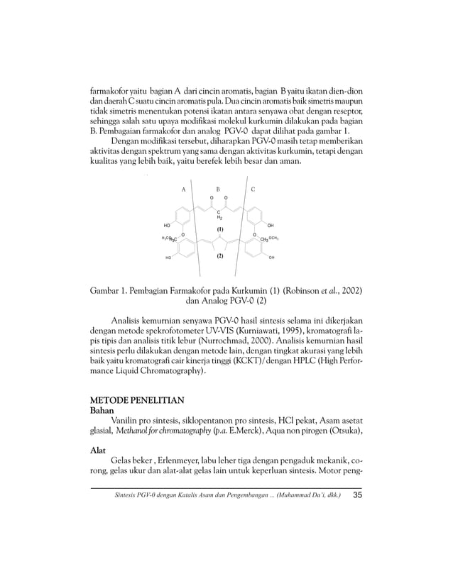 Jurnal penngunaan hplc 2 copy | PDF