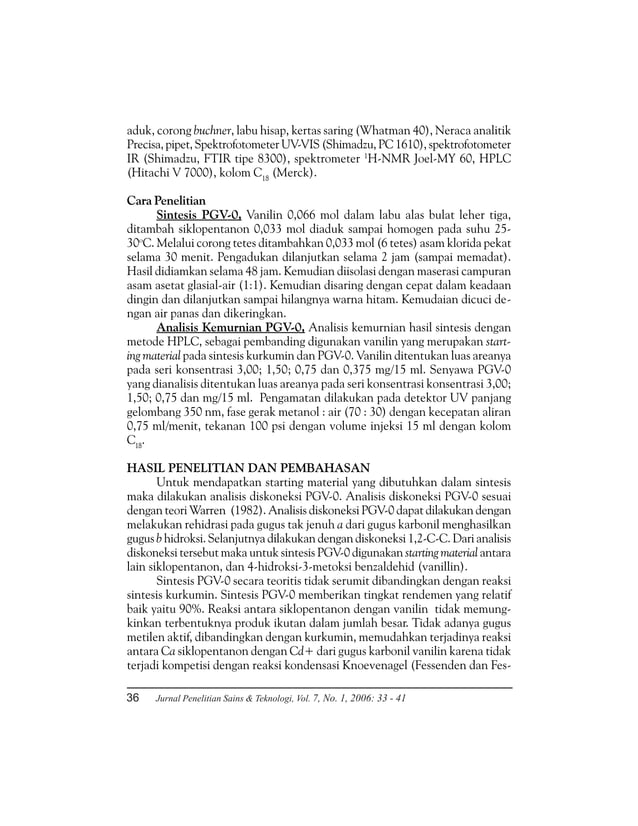 Jurnal penngunaan hplc 2 copy | PDF