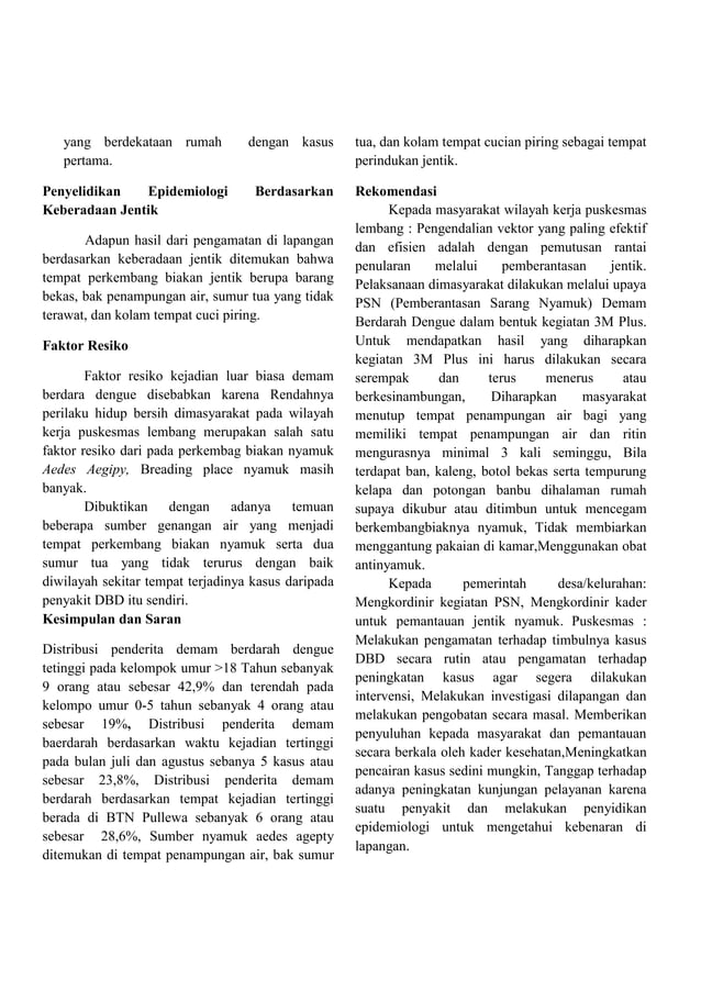 Jurnal Penyelidikan Epidemiologi DBD.docx