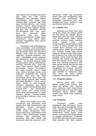 Jurnal_Perancangan Aplikasi Rental Mobil Menggunakan Borland c++ | PDF