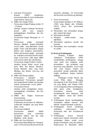 Jurnal perencanaan partisipatif dalam proses pembangunan | PDF