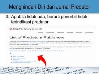Jurnal predator | PDF