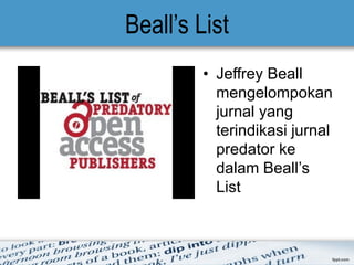 Jurnal predator | PDF