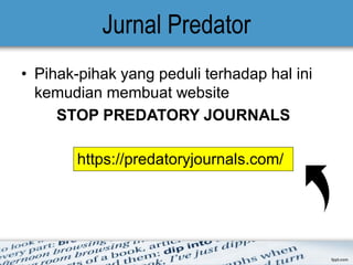 Jurnal predator | PDF