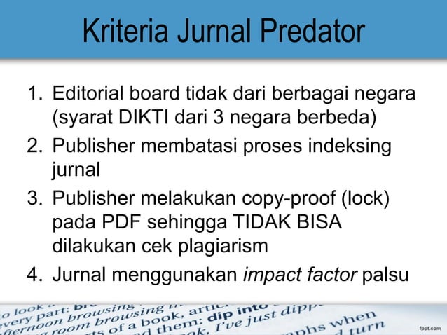 Jurnal predator | PDF