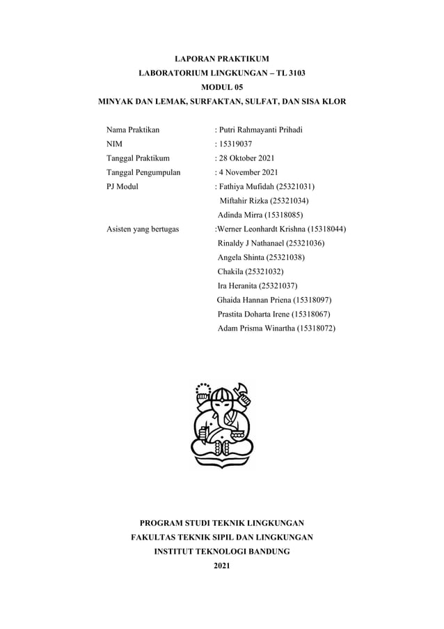 Jurnal_Putri Rahmayanti Prihadi_15319037_5_Minyak dan Lemak, Surfaktan, Sulfat, dan Sisa Klor.pdf