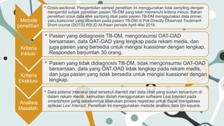 PPT Jurnal Reading Potensi Interaksi Obat Antituberkulosis dan ...