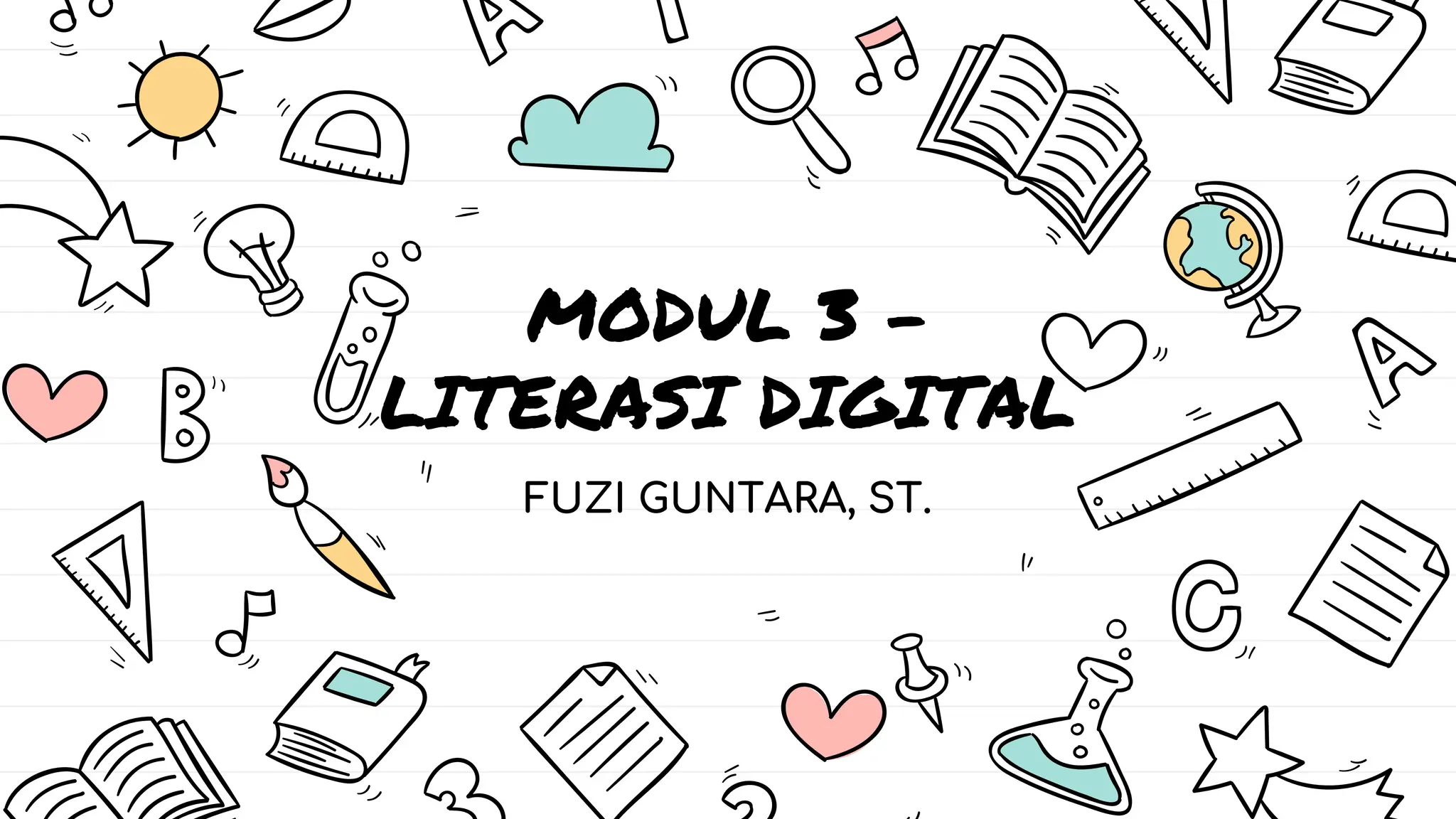 Jurnal Refleksi Modul 3 - Literasi Digital | PPTX