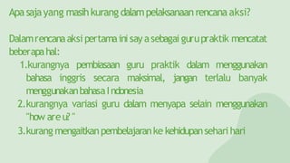 JURNAL REFLEKSI RENCANA AKSI 1 bu yuli.pptx