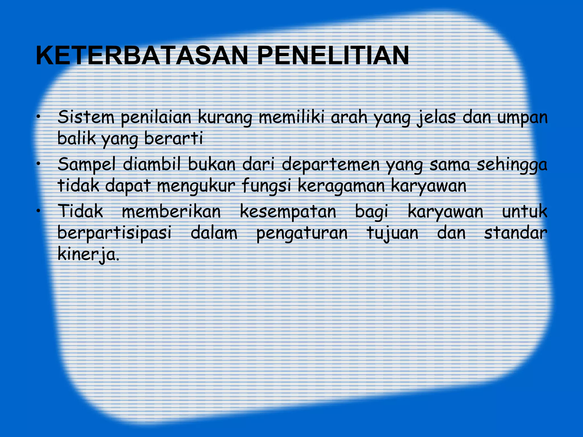 Jurnal sistem penilaian kinerja | PPT