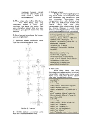 Aplikasi Pemesanan Kamar Hotel dan Ketersediaan Kamar Hotel | PDF