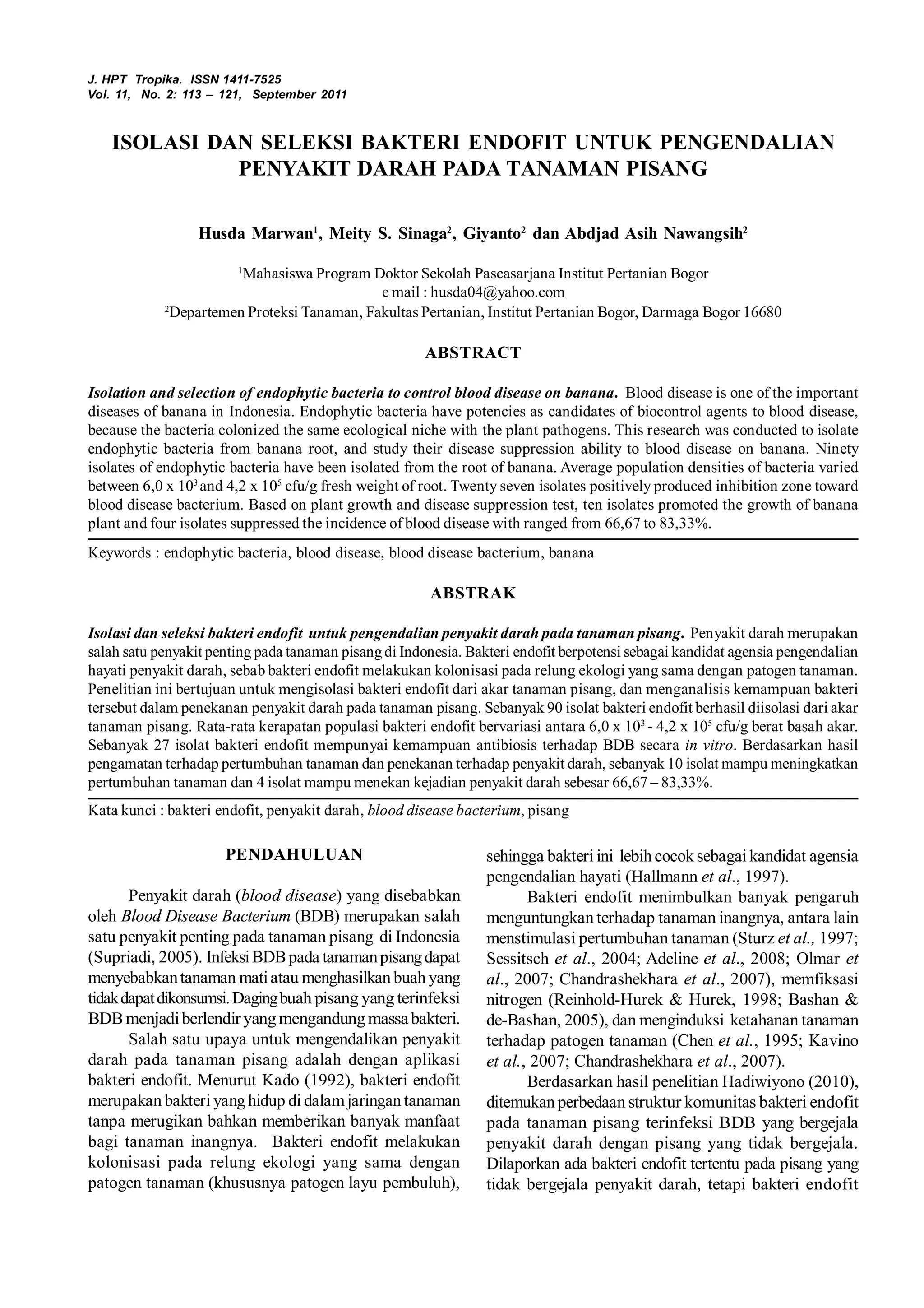 Jurnal untuk presentase mikrobiologi | PDF