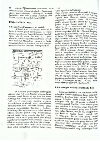 Jurnal urban tourism cakranegara ntb | PDF