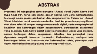 Jurnal Visual Digital Karya Seni Rupa Kelas 93 kelompok 2_20250114 ...