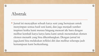 Jurnal Visual Digital Karya Seni Rupa Kelas 9 done-1.pptx