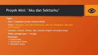Materi Jurnal Visual Kelas IX.pptx Seni Rupa | PPTX
