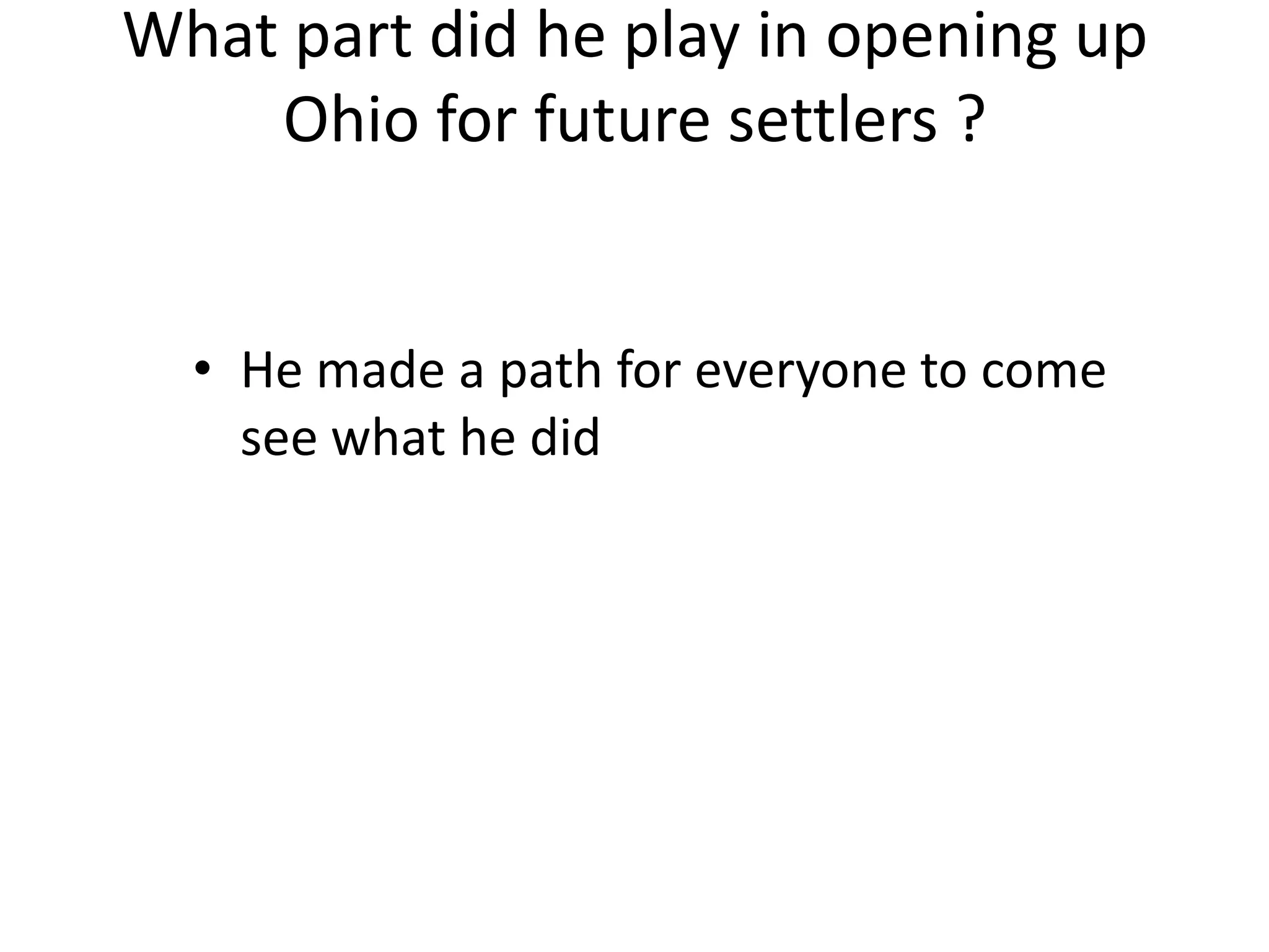 Jurne long ohio history | PPT