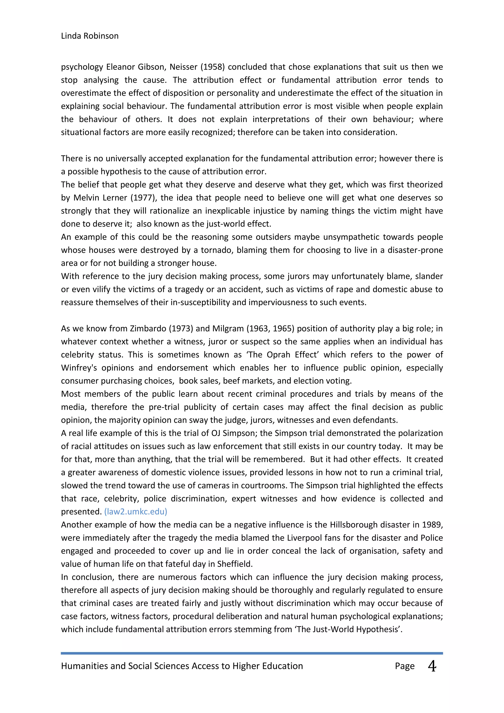 Jury psychology of criminal investigation | DOCX