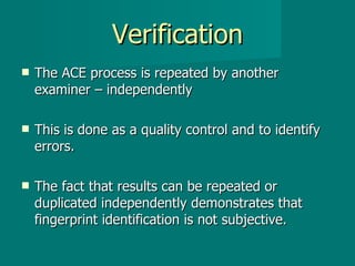 Friction Skin Identification | PPT