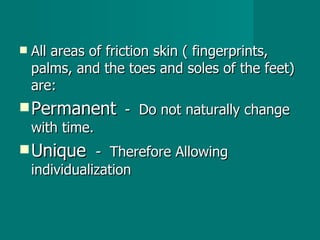 Friction Skin Identification | PPT