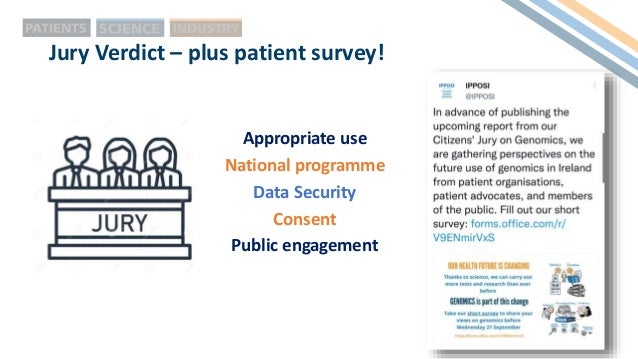 ISHG Presentation - IPPOSI Citizens' Jury on Genomics | PPT