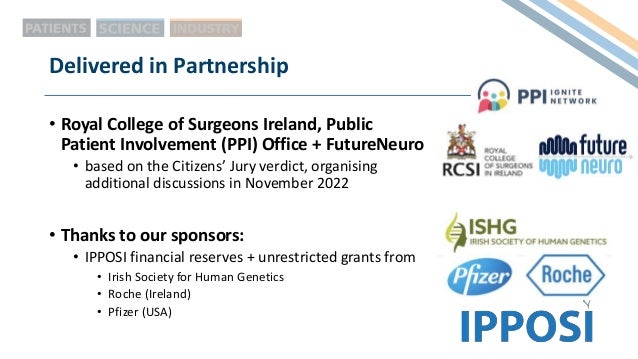 ISHG Presentation - IPPOSI Citizens' Jury on Genomics | PPT