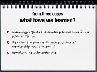 Jus494 Politics Technology | PDF