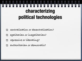 Jus494 Politics Technology | PDF