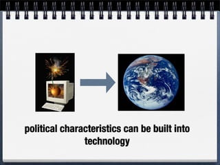 Jus494 Politics Technology | PDF