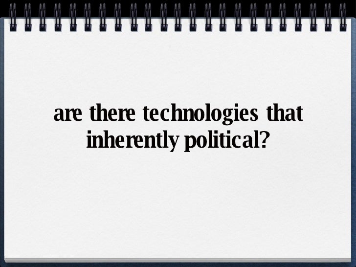 Jus494 Politics Technology