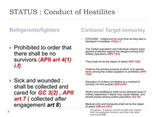 Non international armed conflict.ppt