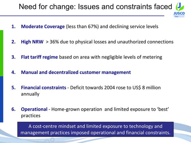 JUSCO_PPP_Jamshedpur_PPT_0.pdf | Water Services | Home Utilities
