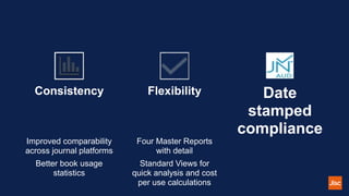 JUSP and COUNTER Release 5 - update | PPT