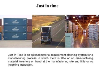 Just In Time Technique | PDF